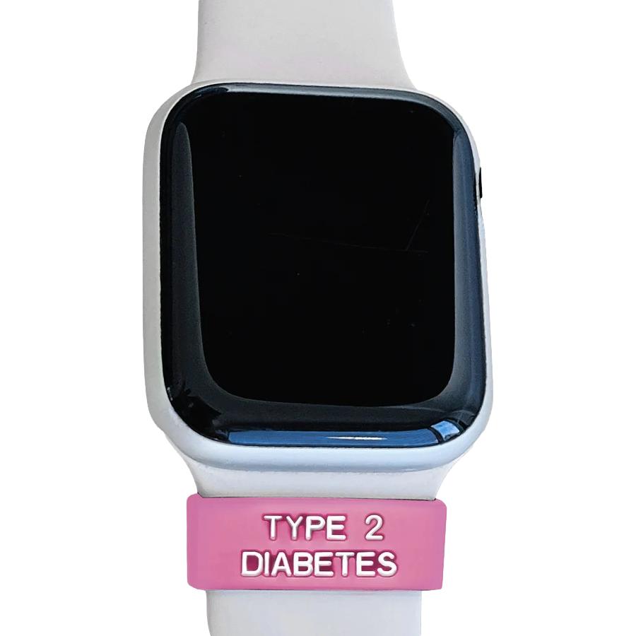 Type 2 Diabetes Watch Sleeve - Pink – MedStyle