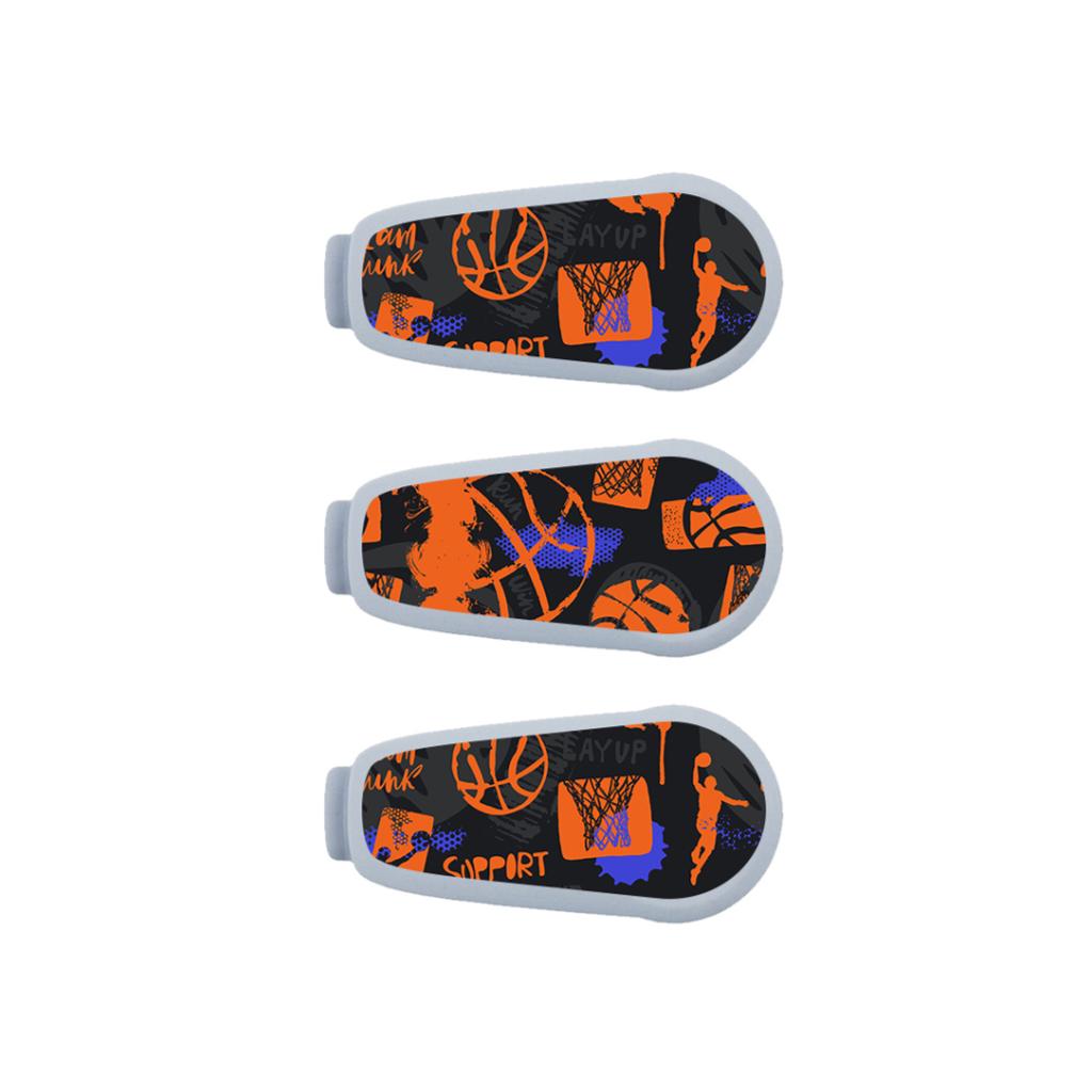 Dexcom G6 Transmitter Decals x3 - Basketball – MedStyle