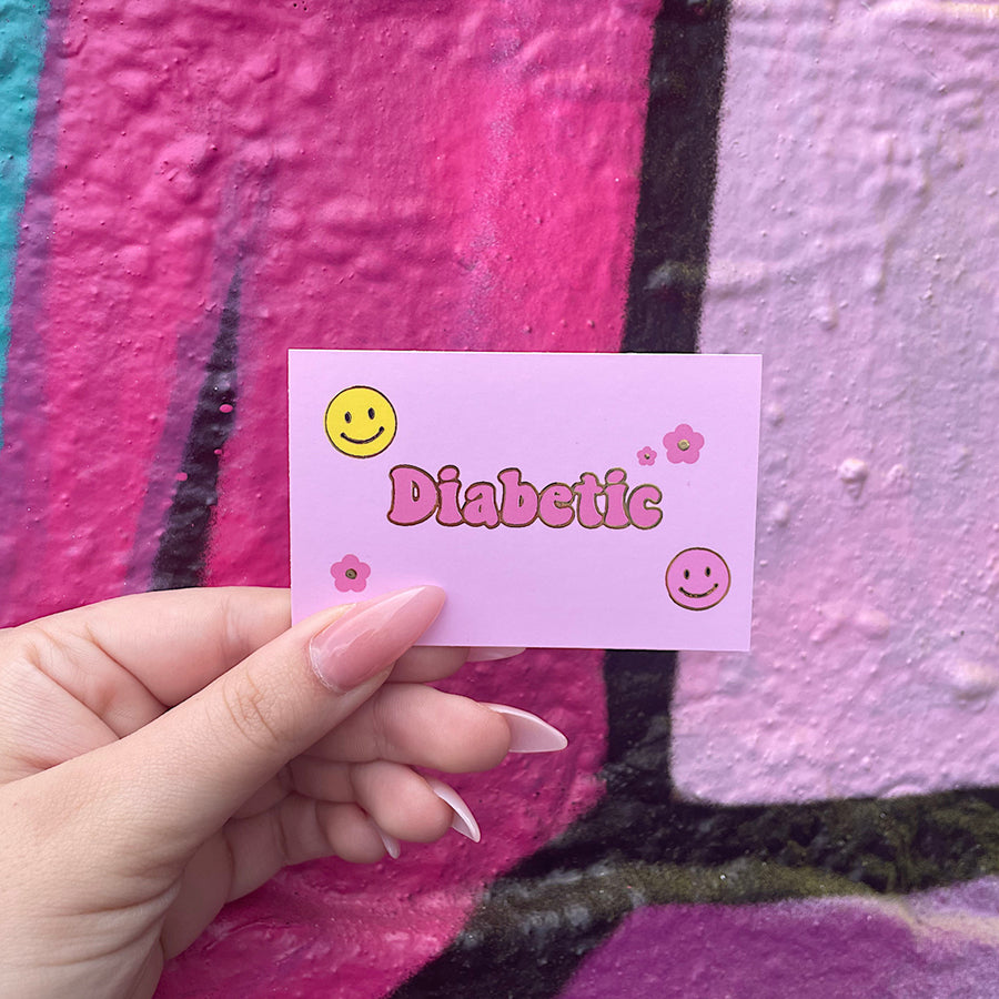 Diabetic Medical Alert Card – MedStyle