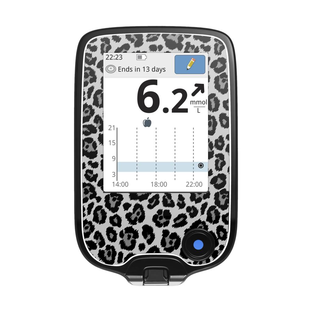 Freestyle Libre Reader Decal - Leppy Grey – MedStyle