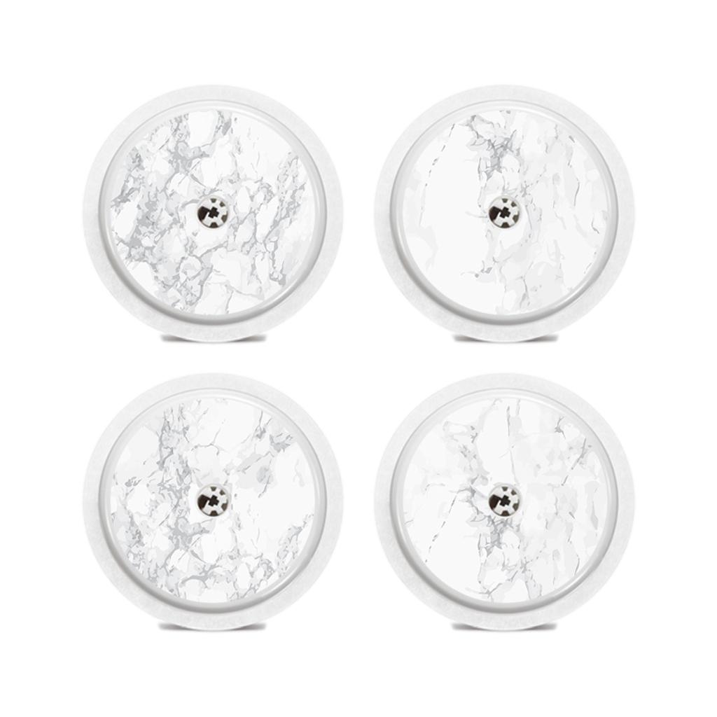 Freestyle Libre Sensor Decal x4 - Marble Grey – MedStyle